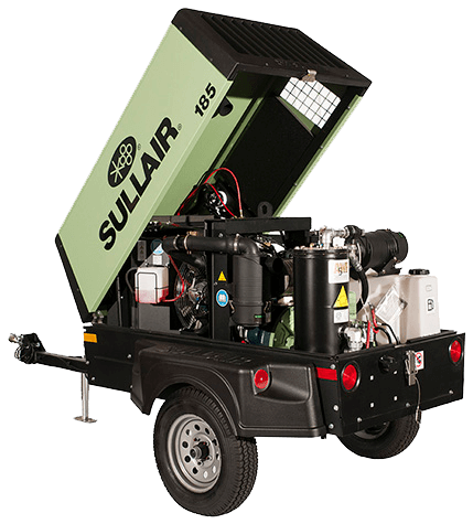 Rent the Tow Air Compressor 185 CFM | Cardinal Rental & Sales