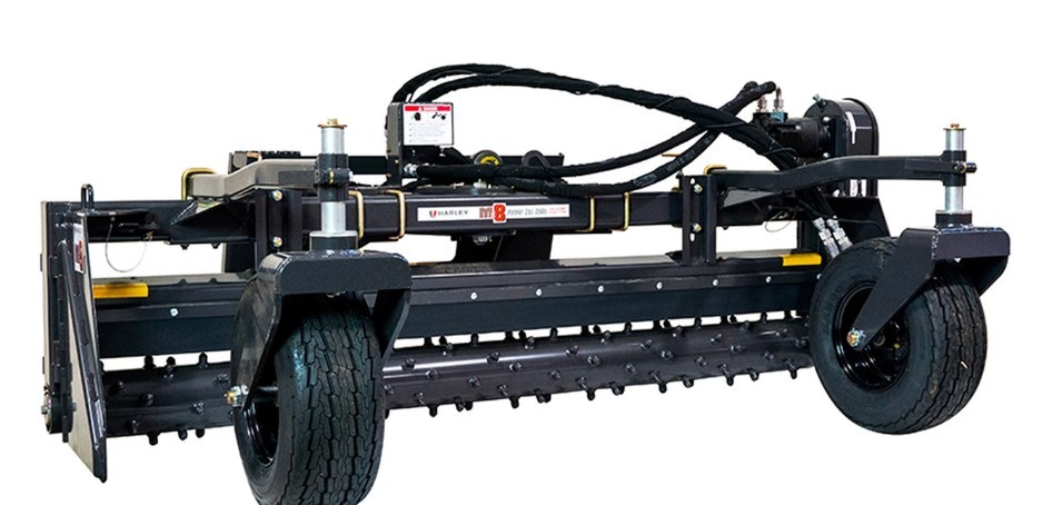 Rent the Skid Steer Harley Rake | Cardinal Rental & Sales