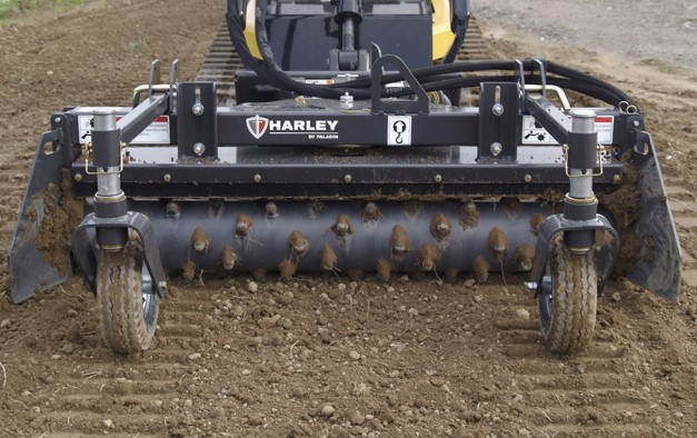 Rent the Skid Steer Harley Rake | Cardinal Rental & Sales