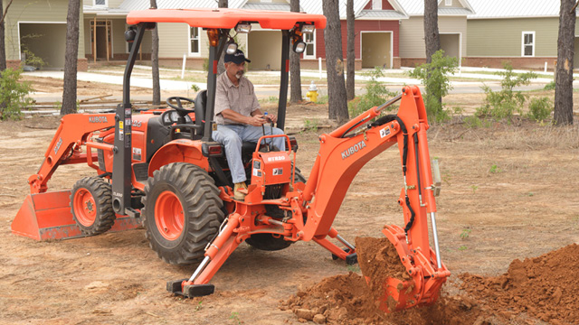 Rent the B26 Mini Backhoe | Cardinal Rental & Sales