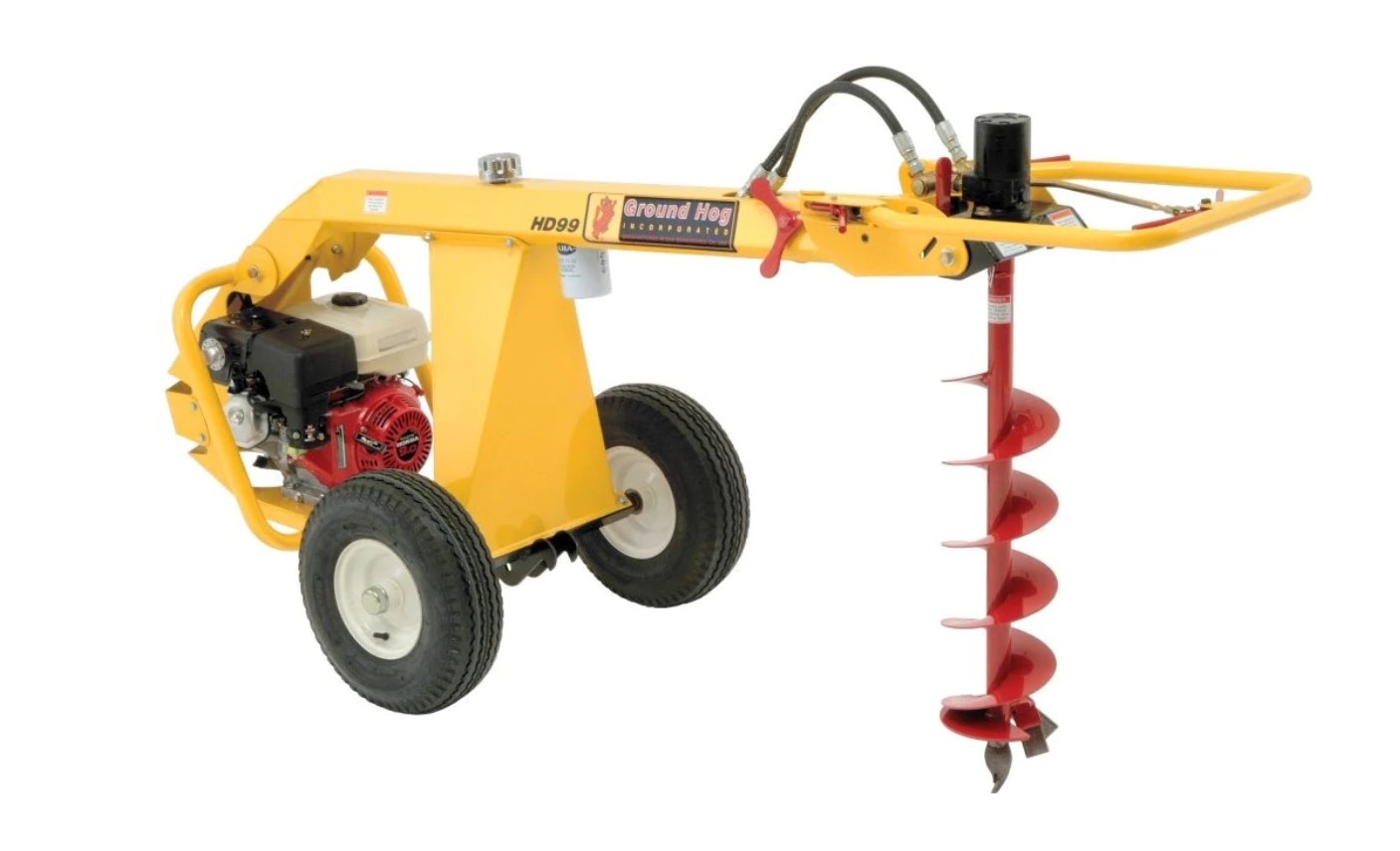 Rent the One Man Towable Groundhog | Cardinal Rental & Sales