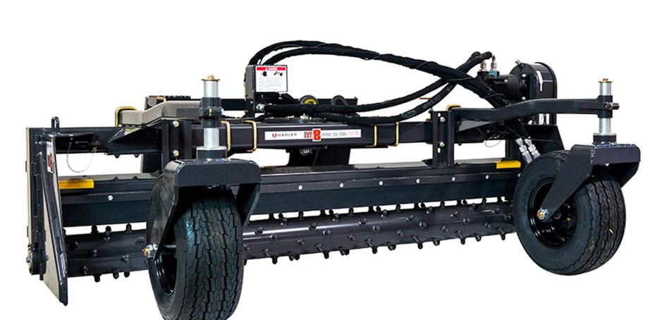 Rent the Skid Steer Harley Rake | Cardinal Rental & Sales