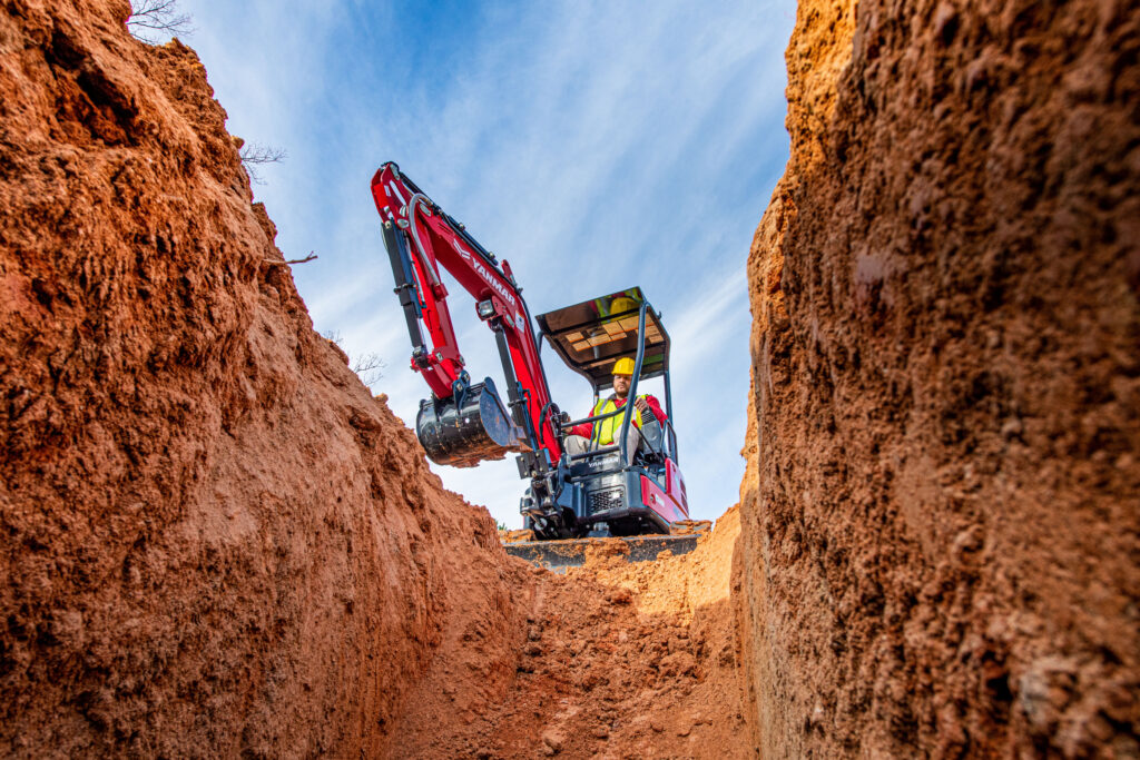 Rent the Mini Excavator 4000 lbs/ 7ft Dig | Cardinal Rental & Sales