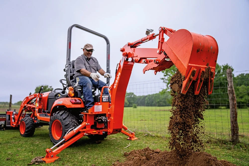 Rent the Mini Backhoe with Loader | Cardinal Rental & Sales